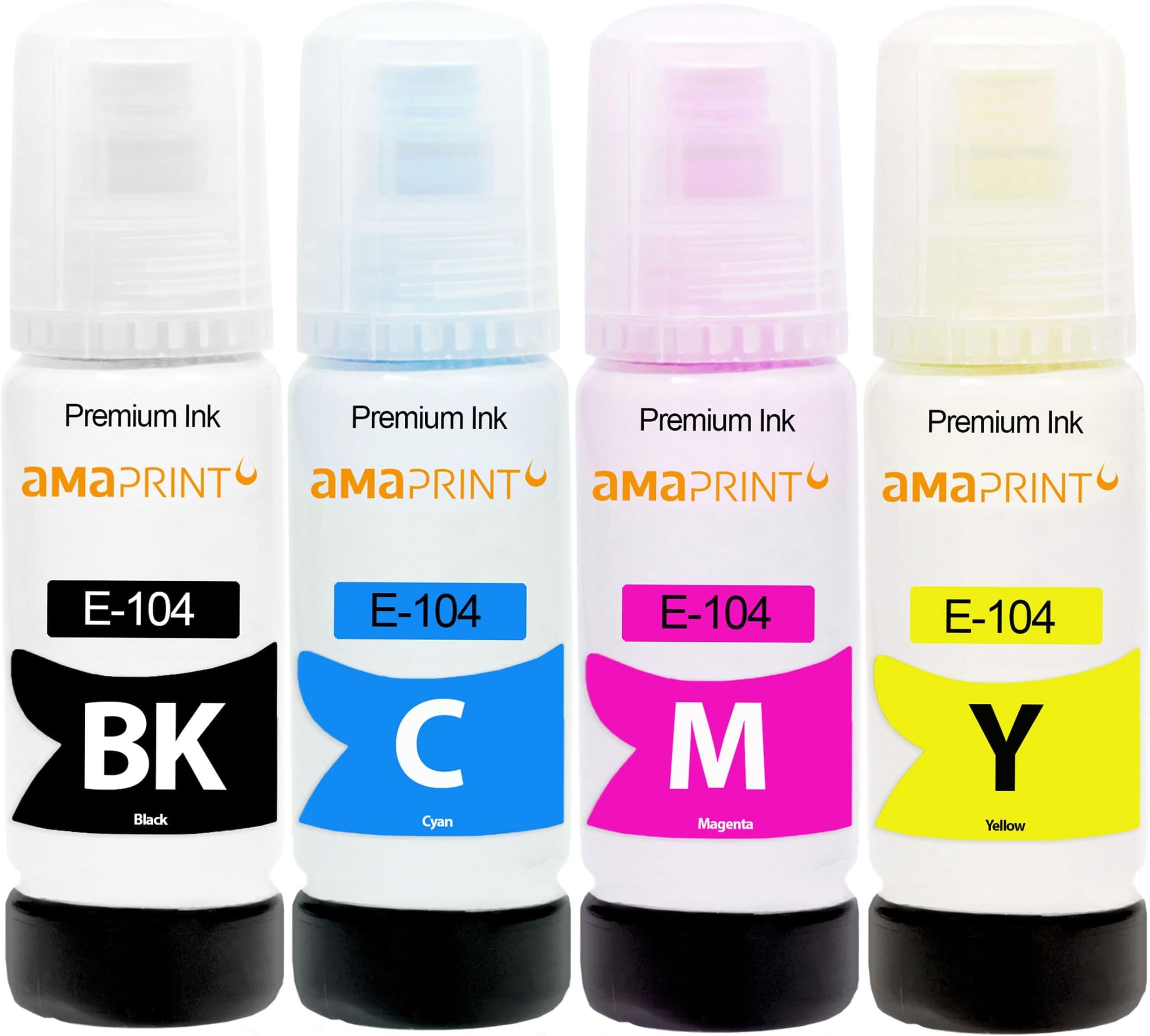 SHUOLEI E104 Tinte Kompatibel mit E104 Tintenpatronen Nachfülltinte für ...