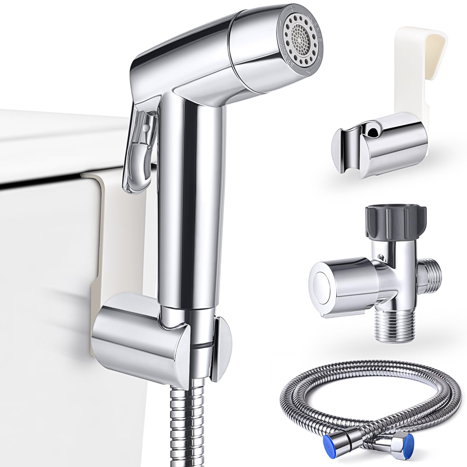 SAMODRA Bidet Faucets, Handheld Bidet Sprayer for Toilet with Switching ...