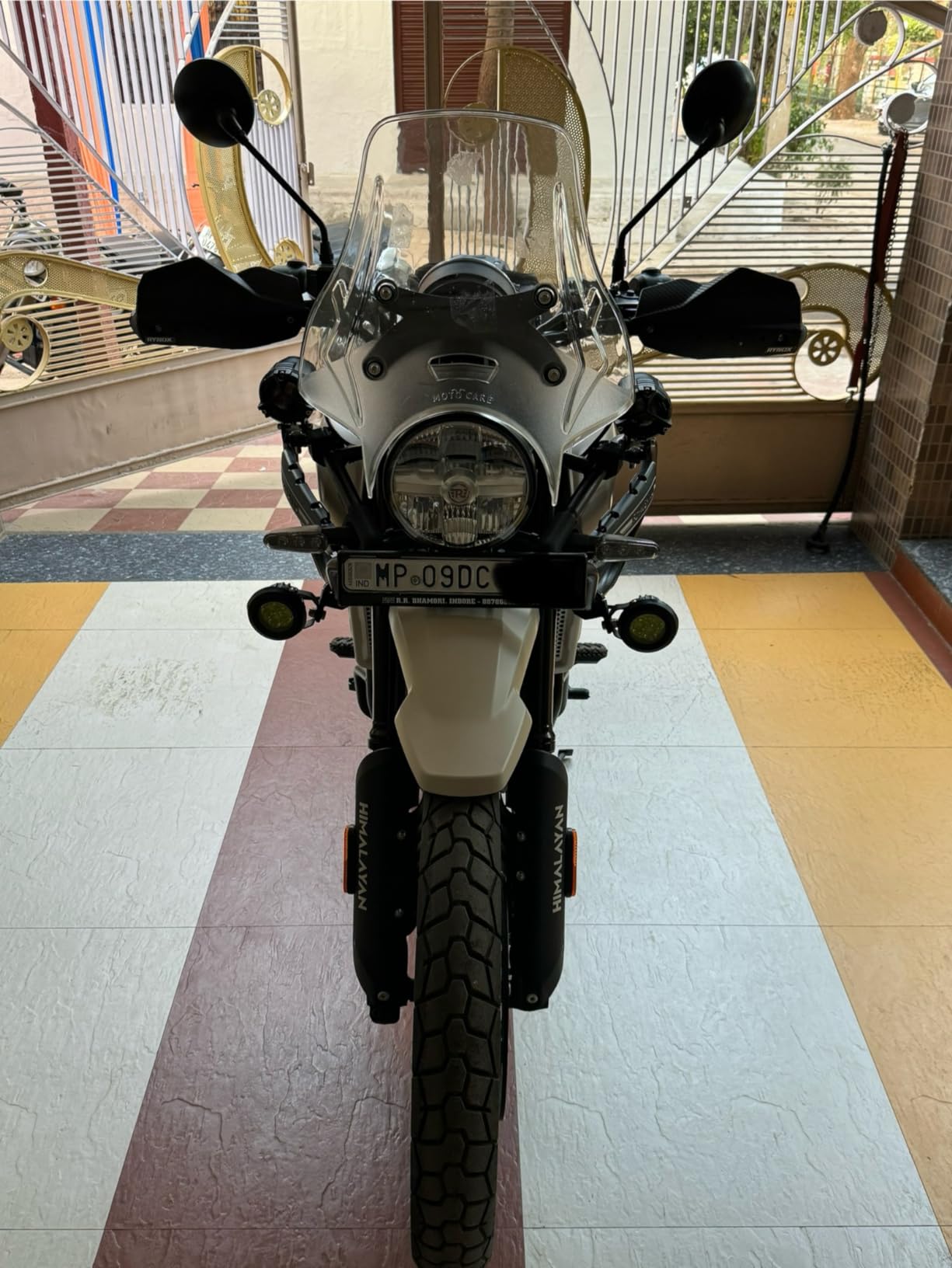 Konnen® Poly Carbonate Visor/Windshield Compatible with Royal Enfield ...