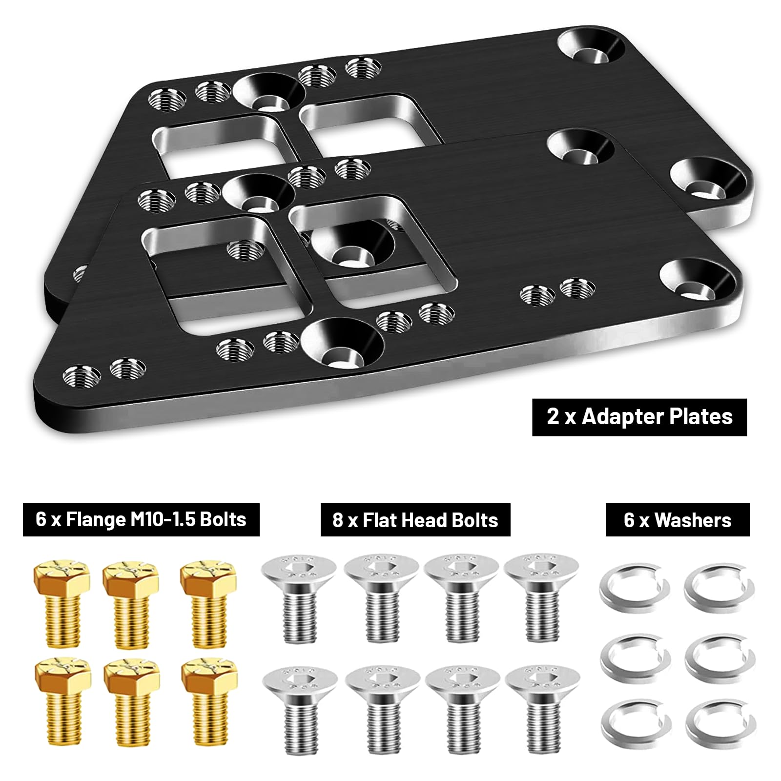 Snapklik.com : For LS Swap Motor Mounts Adapter Plates - For SBC ...