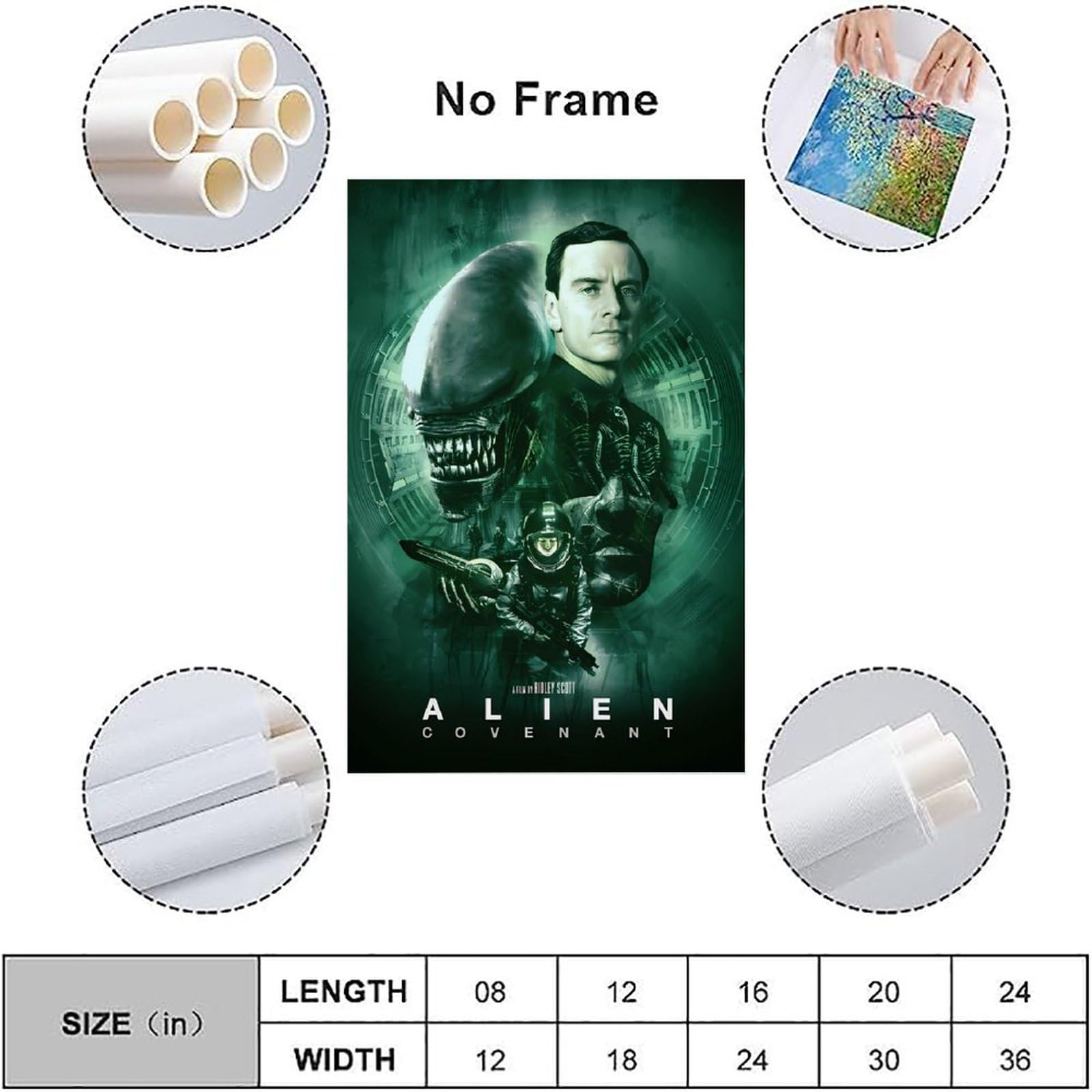 Prometheus 2 Paradijs Poster Alien Covenant Recensie Op Amazon Prime