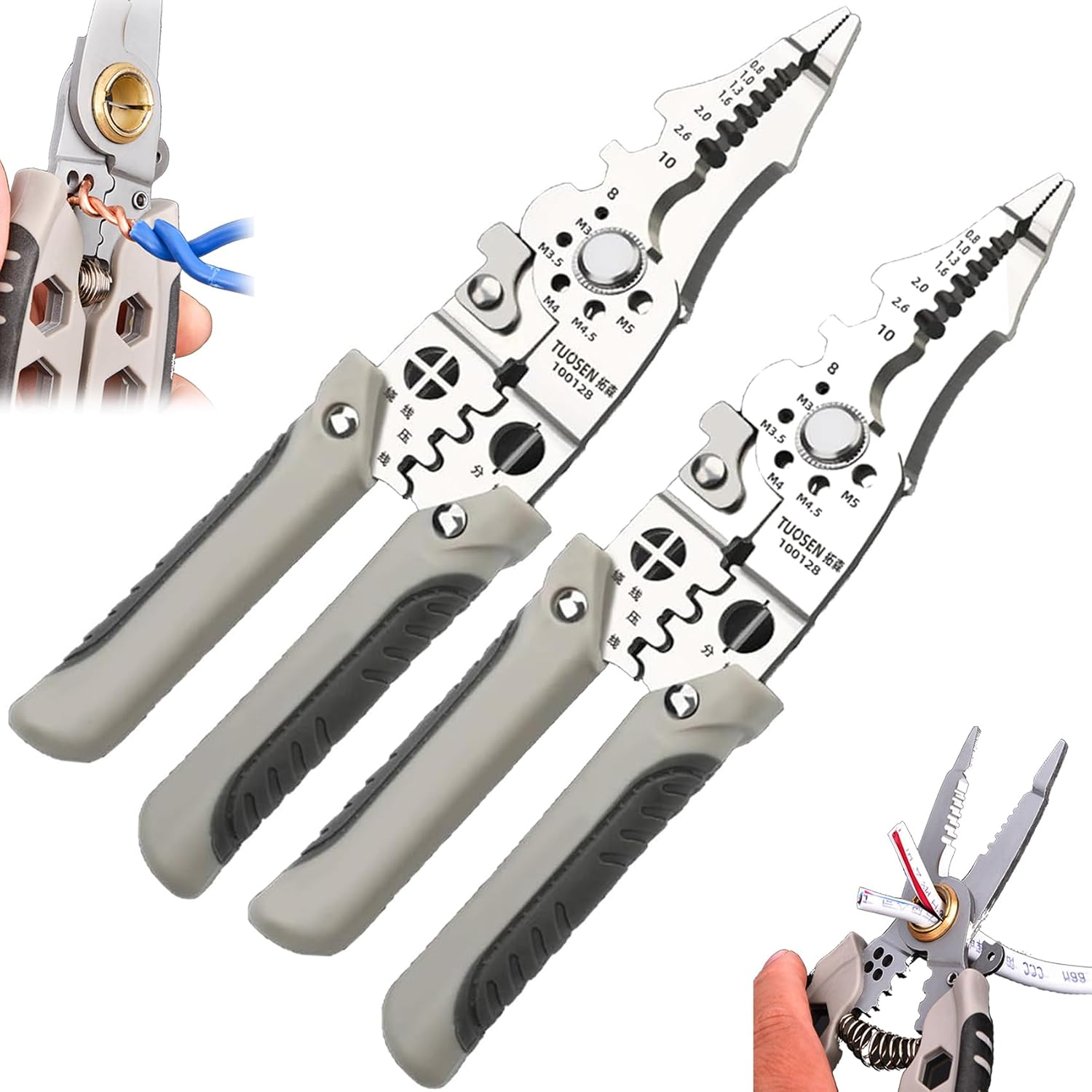 2024 New Arrival Multifunctional Wire Stripper Crimper Cable Cutter ...