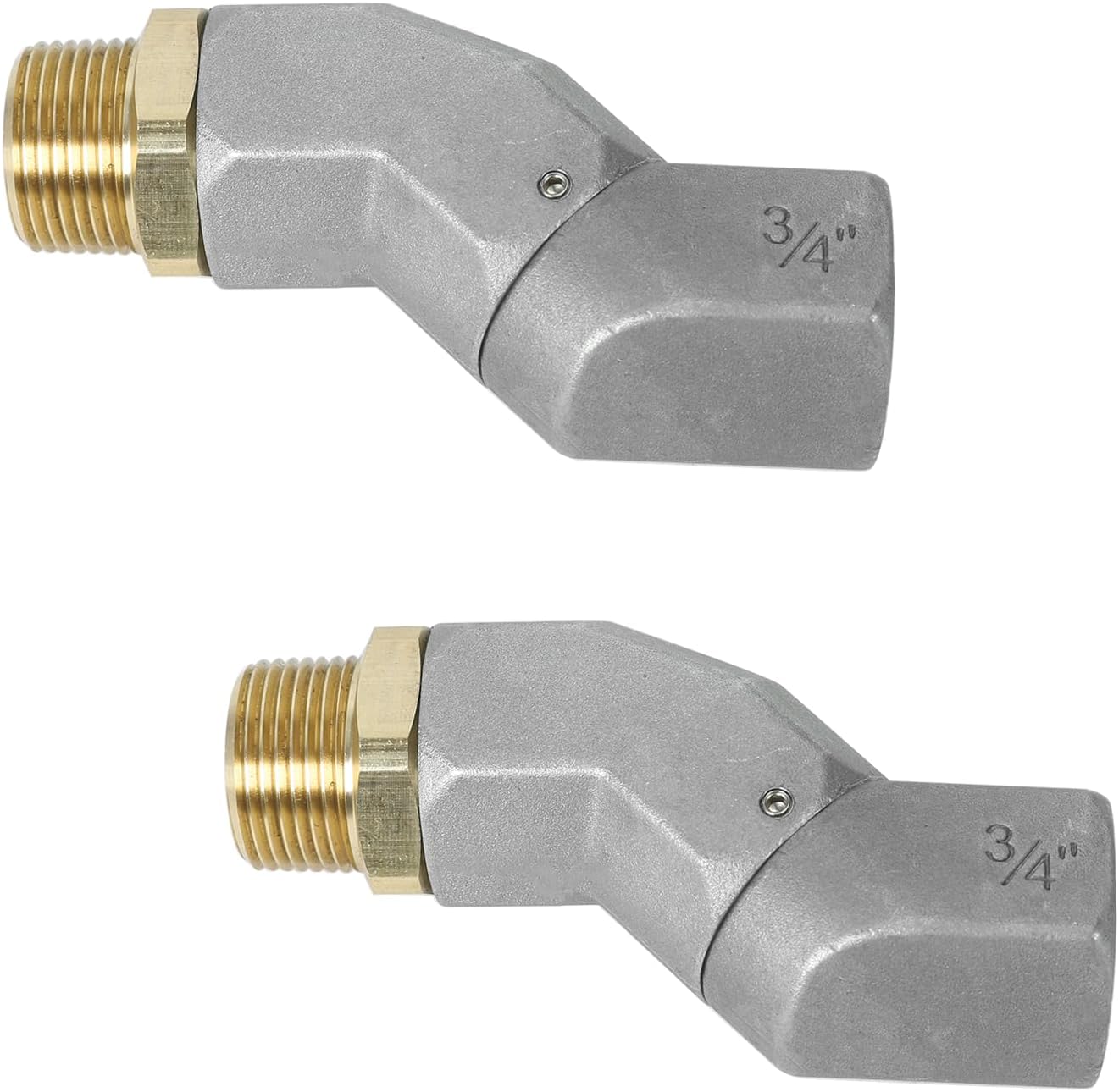 Amazon.com: SUPERFASTRACING 2PCS 3/4" Fuel Hose Swivel 360-degree ...