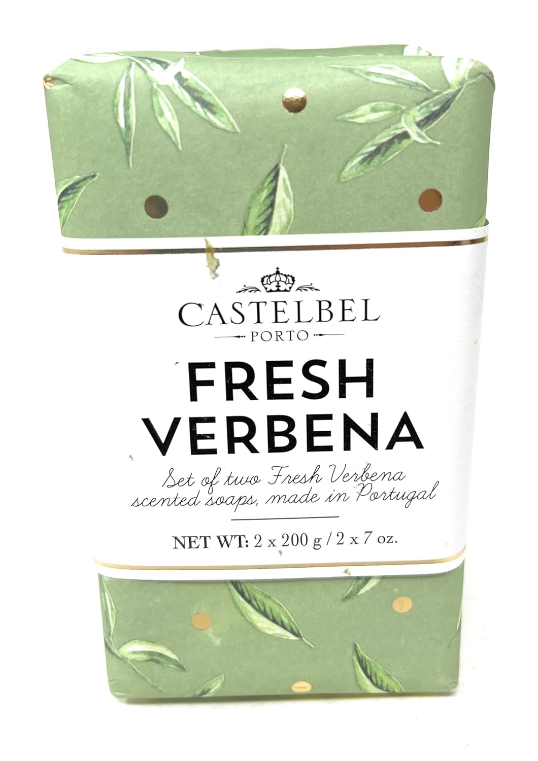 Amazon.com : Castelbel Set of Fresh Verbena Fragranced Luxury Soap, (2 ...