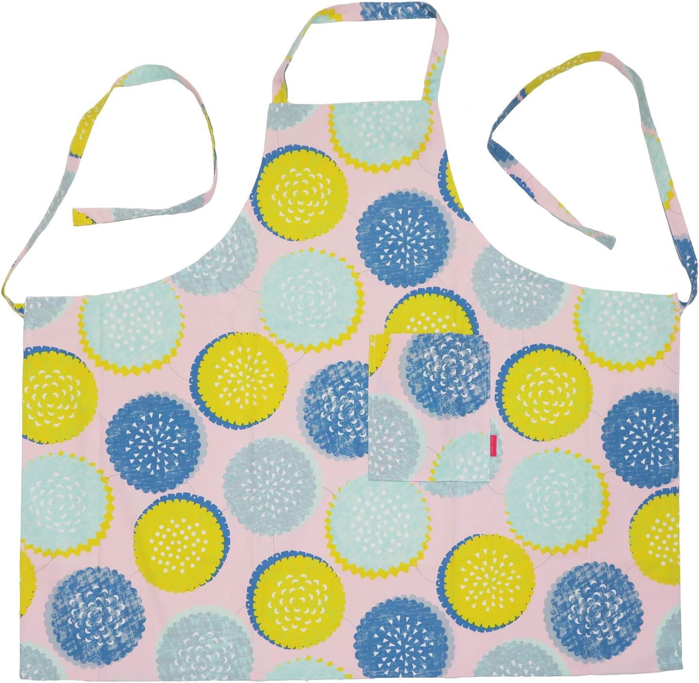 Amazon｜[isso ecco] イッソ・エッコ エプロン クッキーフラワー フリーサイズ 日本製 ピンク｜エプロン オンライン通販