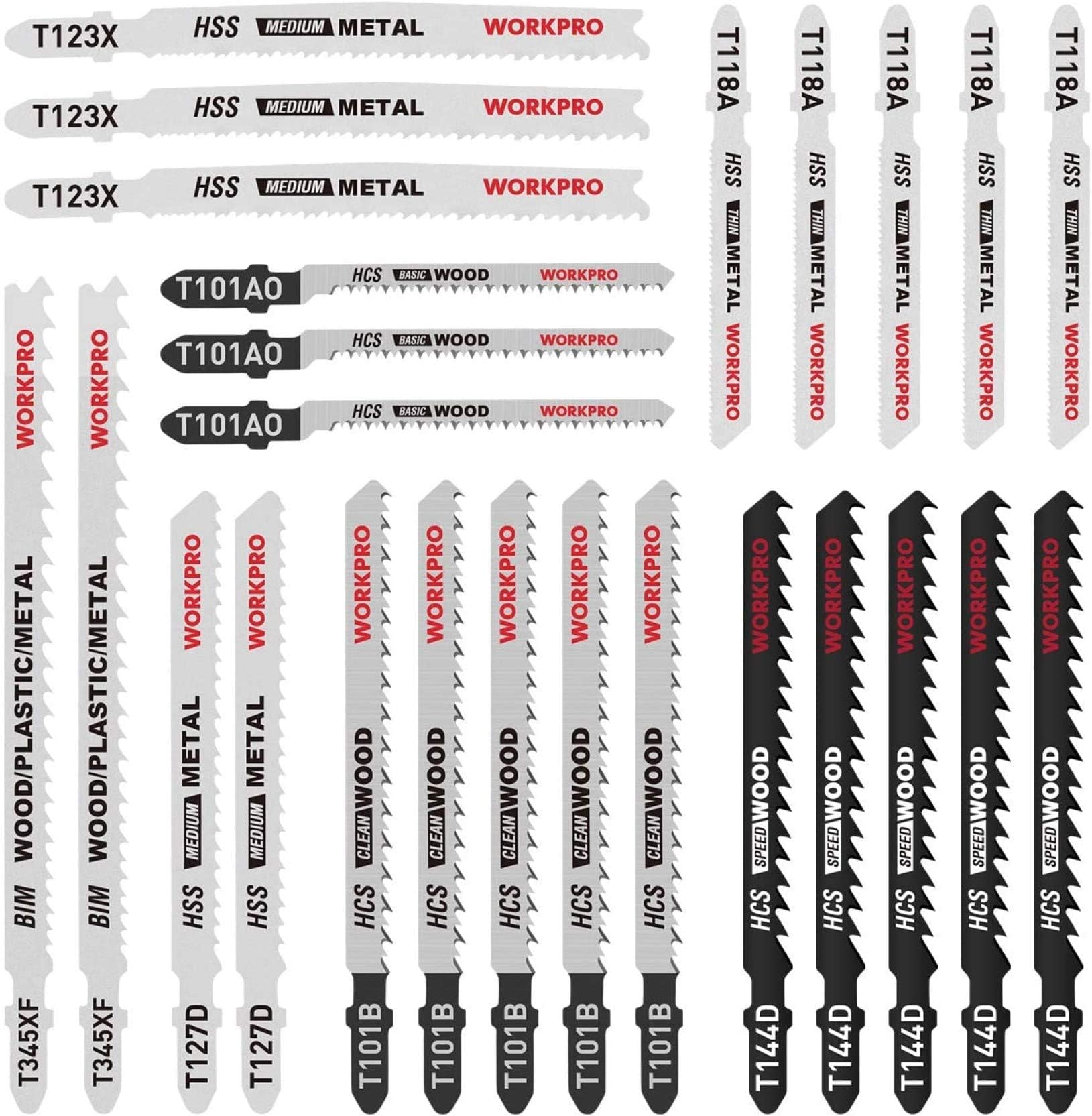 Bosch Professional 10tlg. Stichsägeblatt Set Basic for Wood and Metal ...
