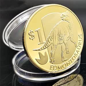 Amazon.com: Ancient Dinosaur Collectible Coins Animal Tyrannosaurus Rex ...