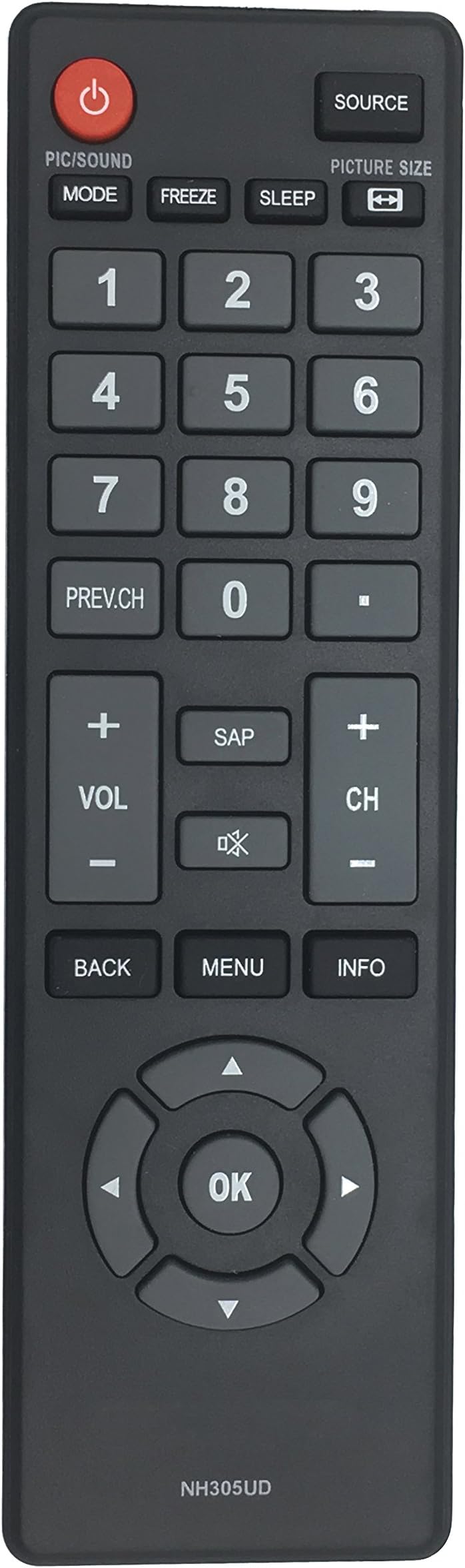 Amazon.com: Replacement LC401EM2F HDTV Remote Control for TV Emerson ...