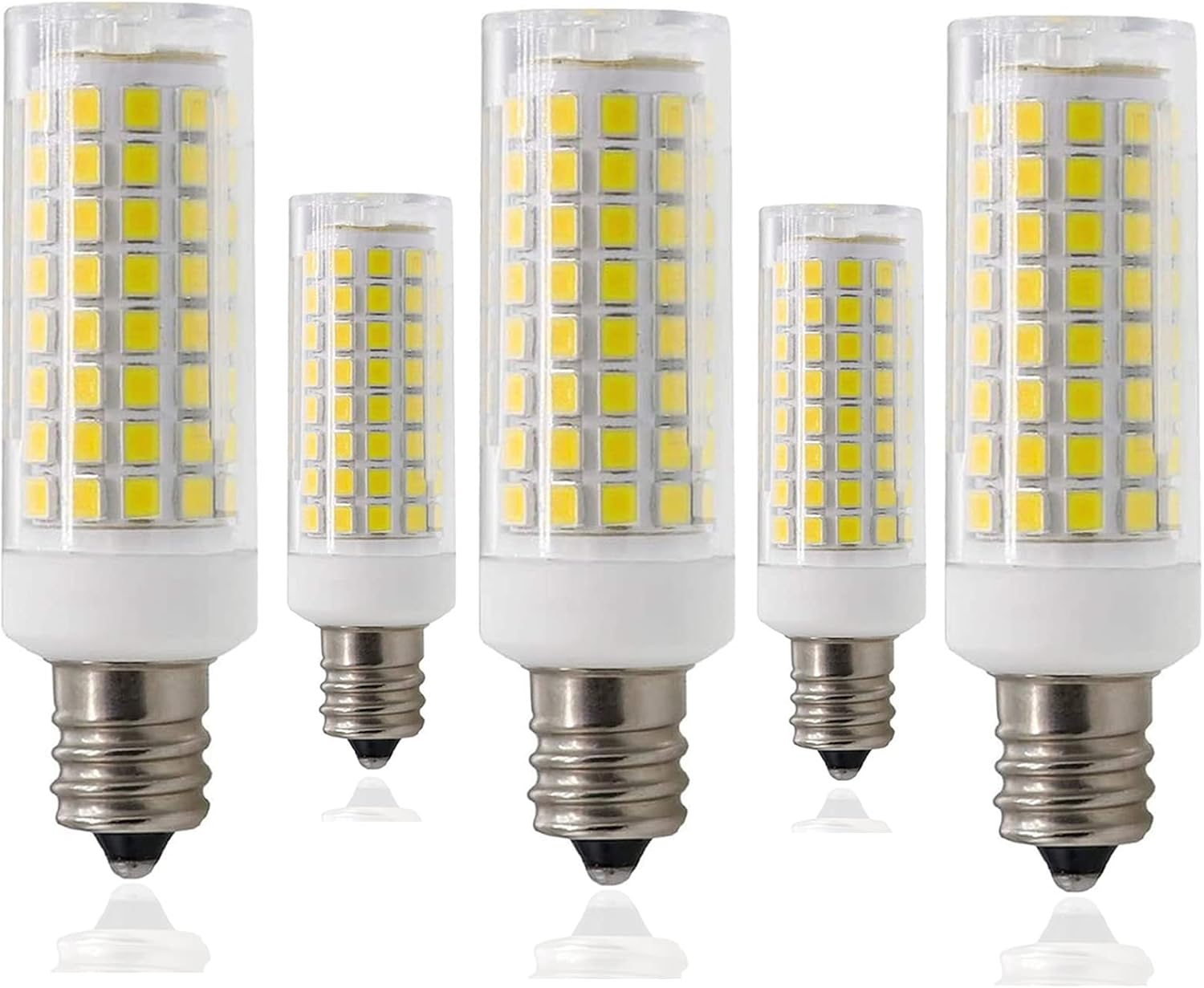 SYXKJ E12 Led Bulb, 75W Equivalent 750 Lumens E12 Candelabra Base Light ...