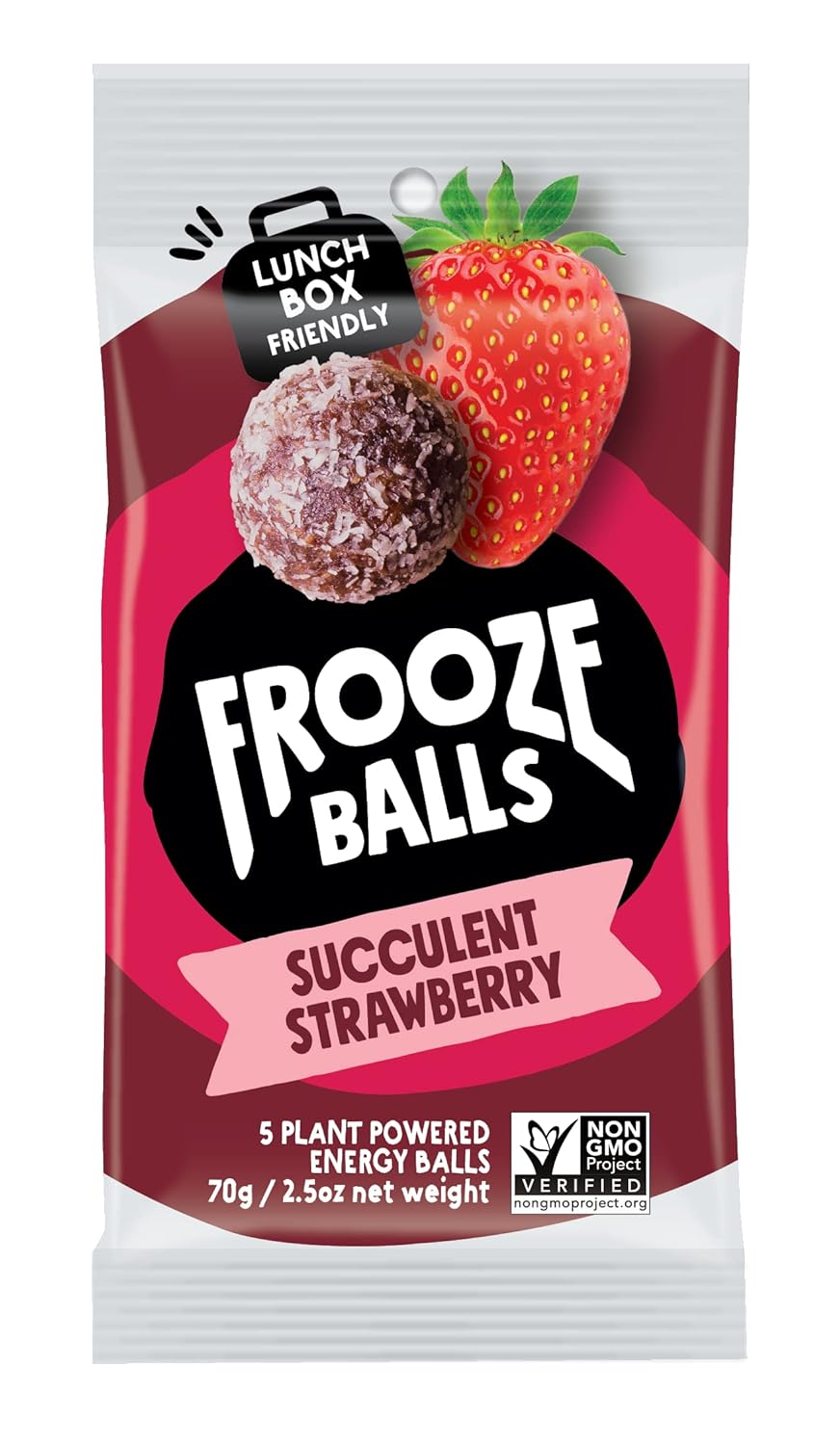 Amazon.com : Frooze Balls Strawberry Fruitastic Snack, 40 Apple-Based ...