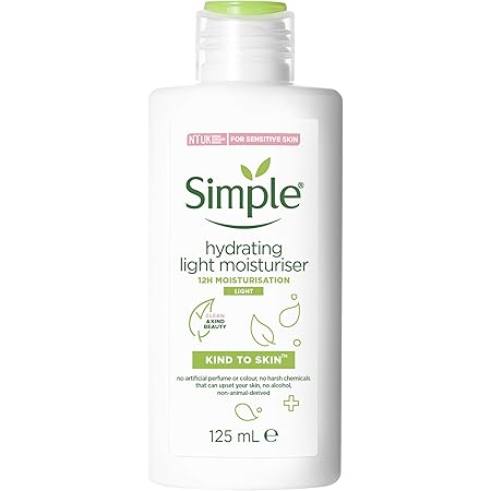 Amazon.com: Simple Kind To Skin Hydrating Light Moisturiser 125 ml by ...