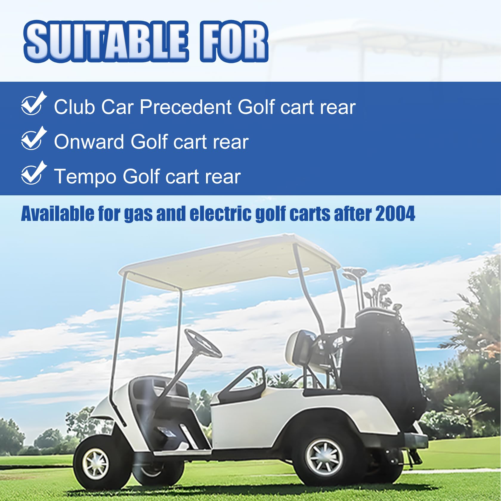 Snapklik.com : B4B BANG 4 BUCK Rear Lift Kit For Club Car, 4 Pcs 1 ...