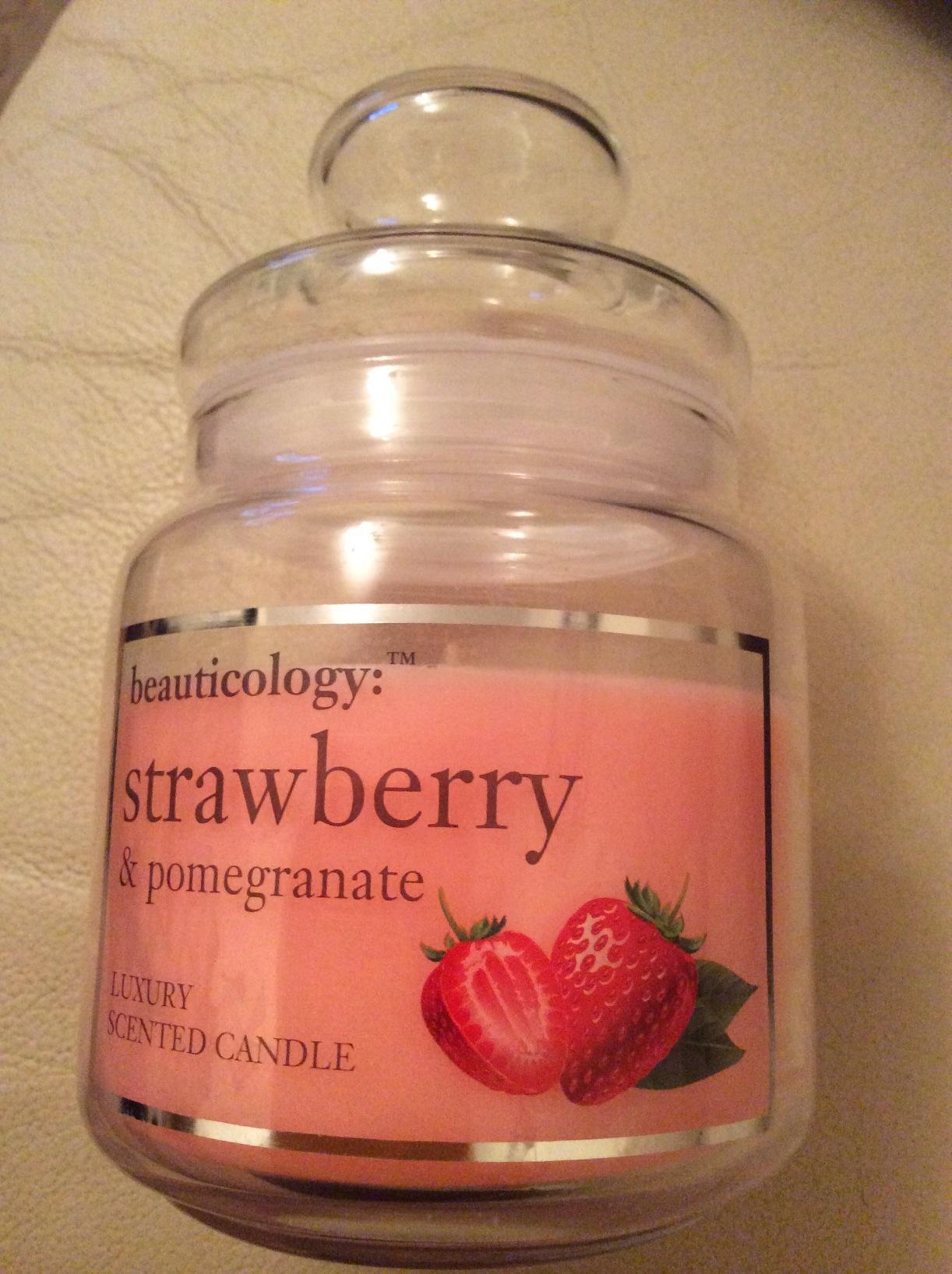 Baylis and Harding Beauticology Strawberry Wick Jar Candle : Amazon.co ...