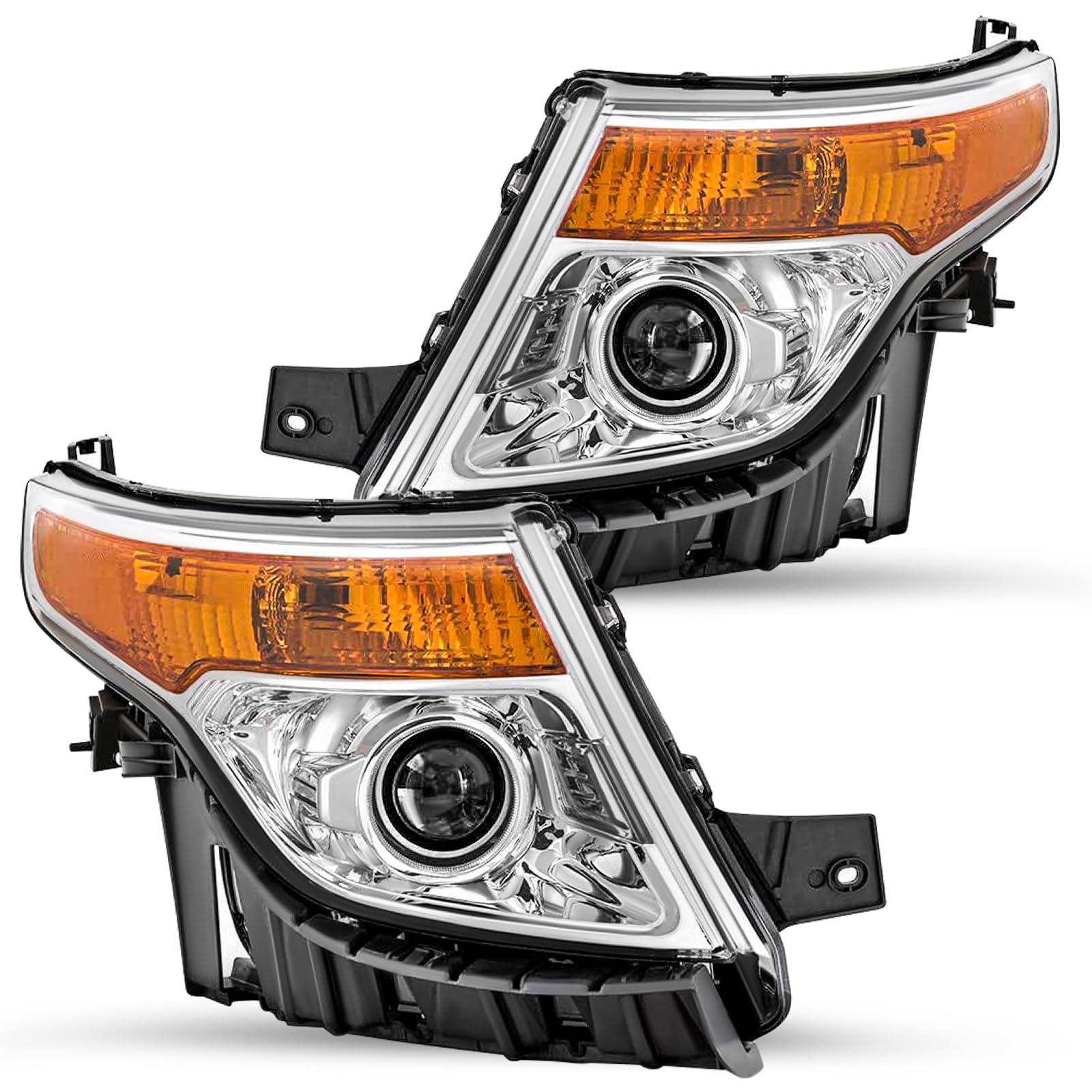 Amazon.com: JSBOYAT Projector Headlight Assembly with Bulbs for 2011 to ...