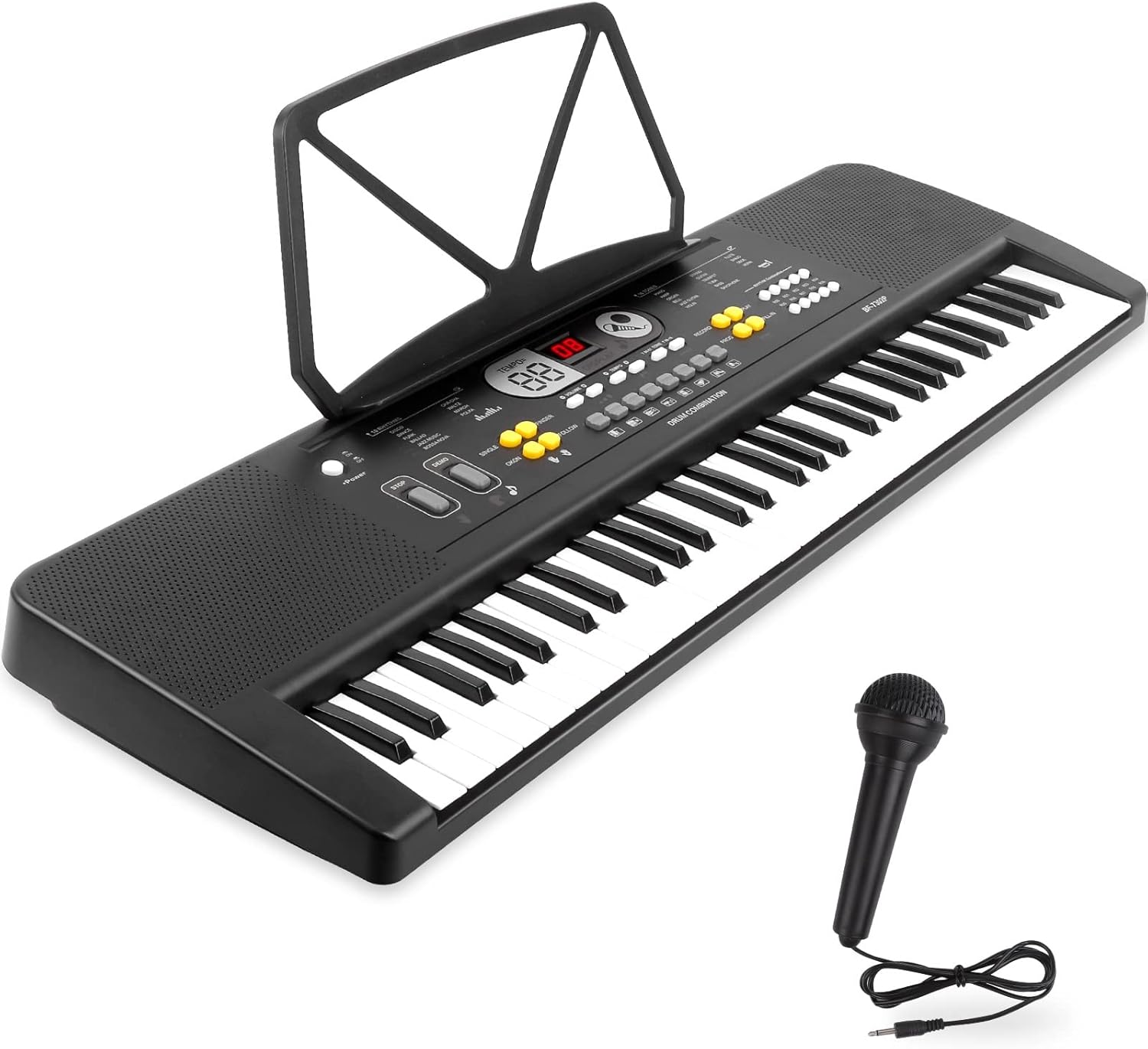 m zimoon Kinder Klaviere Keyboards, 61 Taste Multifunktions Digital ...
