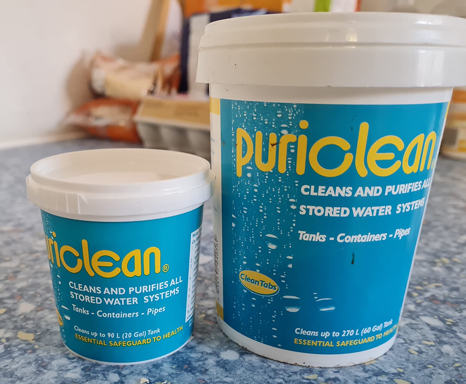 Puriclean Water Cleaner and Purifier - 100g : Amazon.co.uk: Sports ...