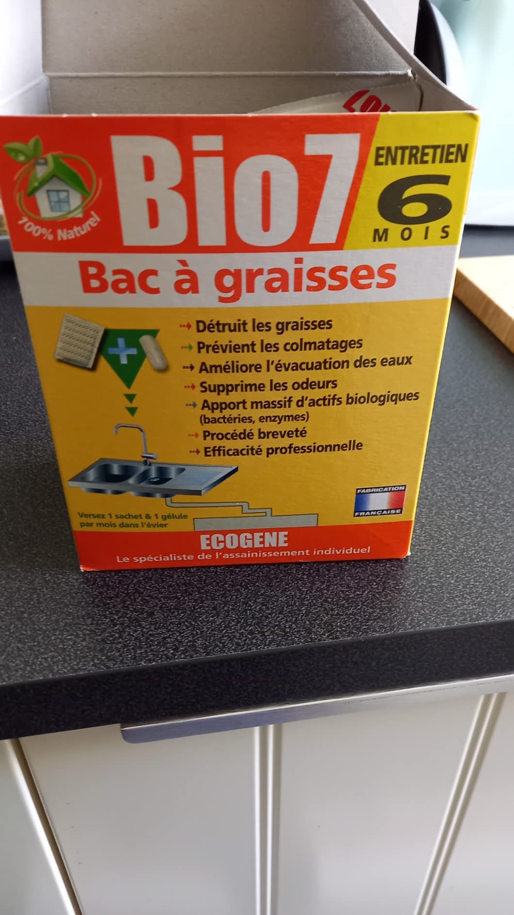 AB7 INDUSTRIE Bio 7 Graisses 480 g : Amazon.fr: Epicerie