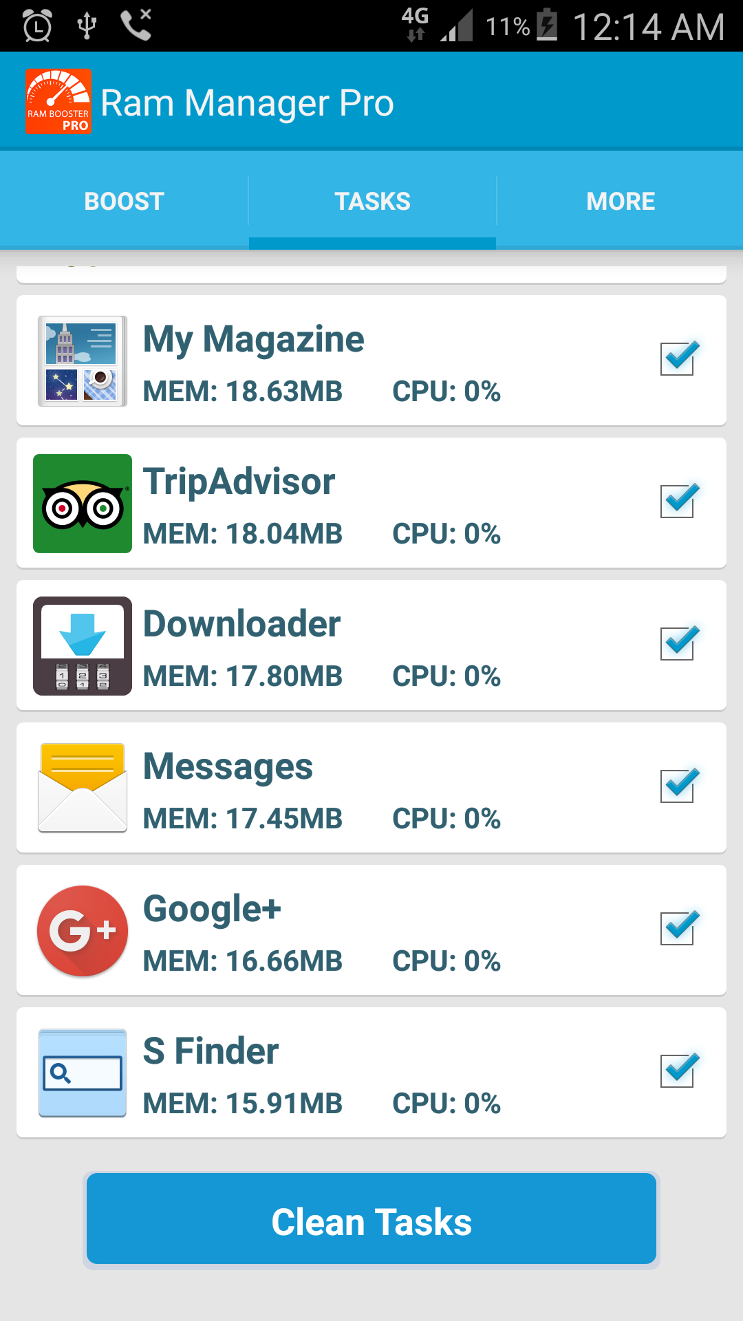 Ram Manager Pro - App on Amazon Appstore