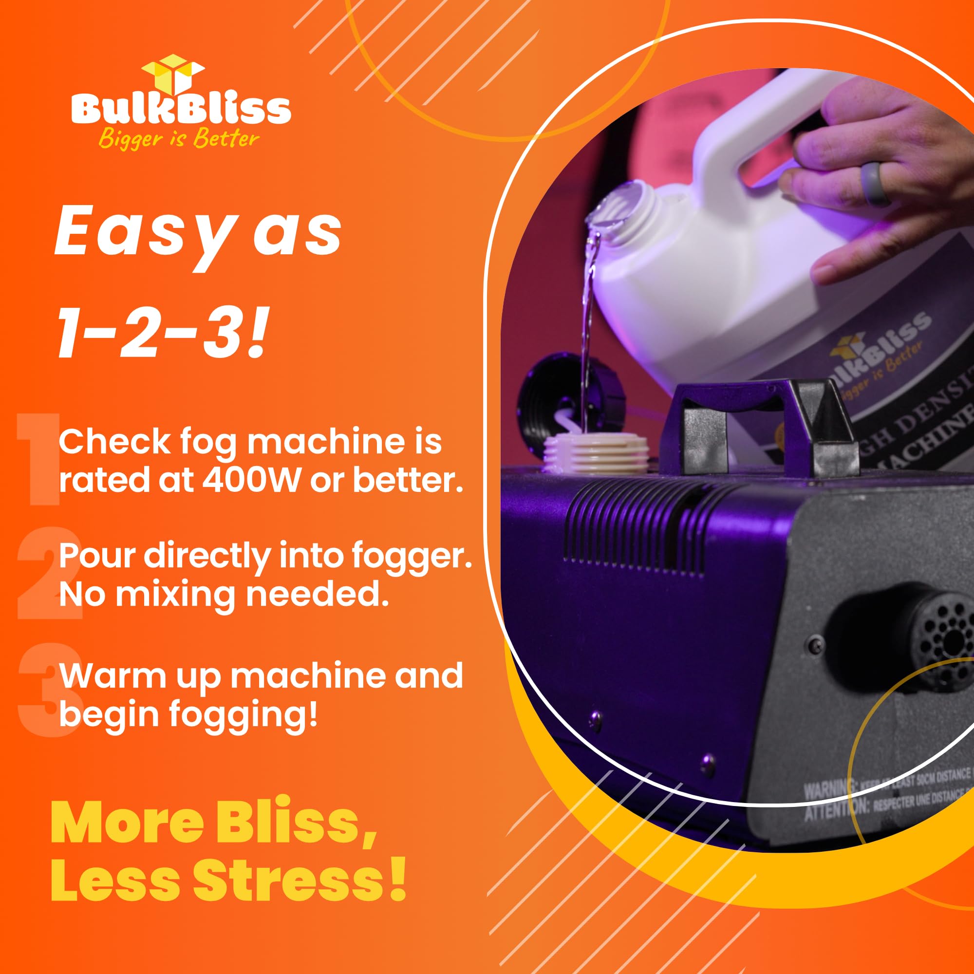 Snapklik.com : BulkBliss Fog Liquid And Smoke Machine Fluid Premium DJ ...