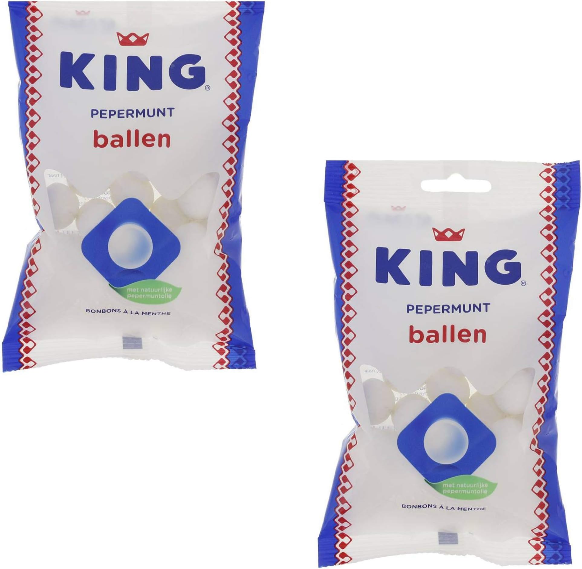 Amazon.com : King Extra Stong Peppermint Rolls (36 Count Box) : Grocery ...