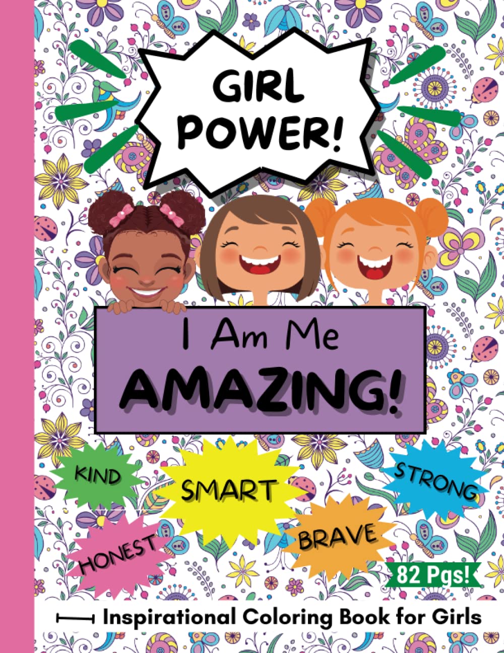 Amazon.com: Inspirational Coloring Book for Girls: Girl Power Coloring ...