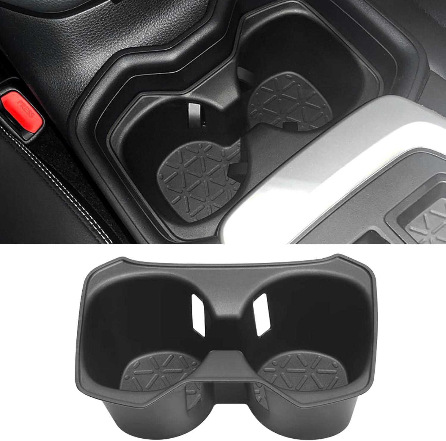 Amazon.com: Yumzeco Compatible with Toyota RAV4 Cup Holder Insert 2019 ...