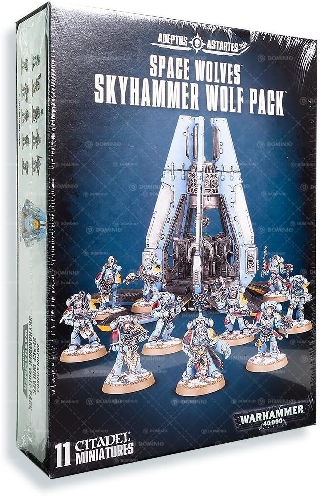 Amazon.com: Adeptus Astartes Space Wolves Skyhammer Wolf Pack : Toys ...