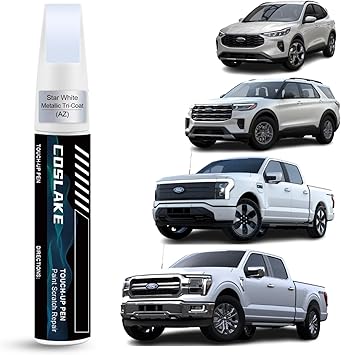 Amazon.com: COSLAKE Car Touch Up Paint(Star White Metallic Tri-Coat(AZ ...