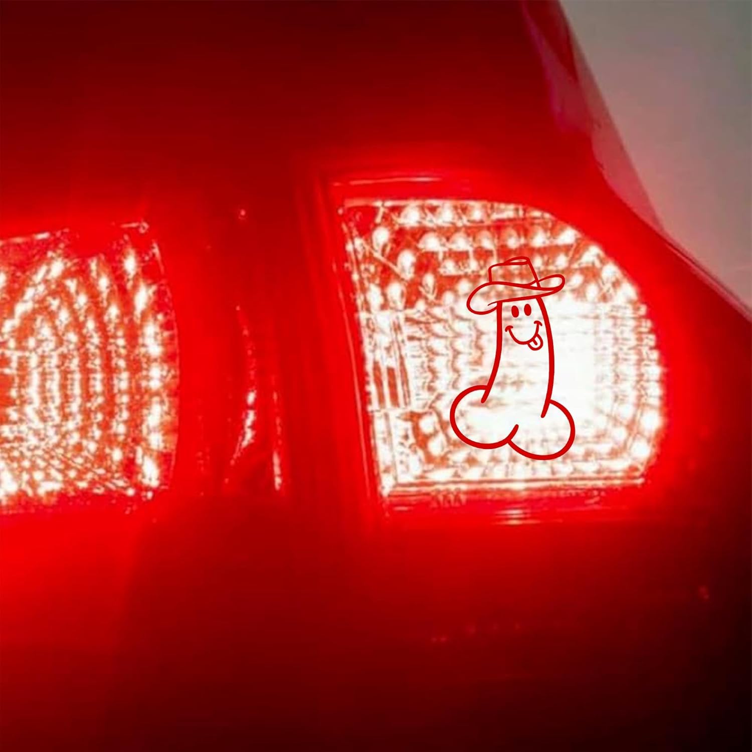 Amazon.com: Funny Taillight Sticker, Break Light Decal, Prank Gift ...