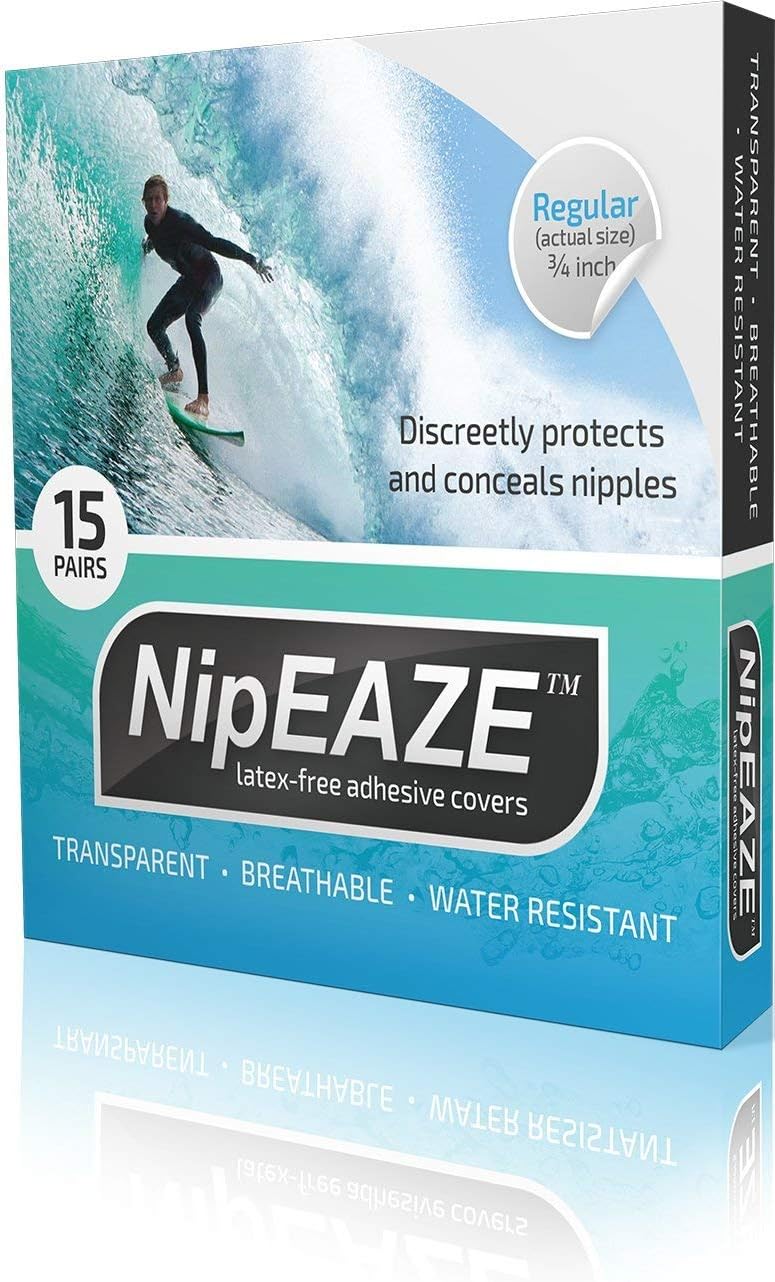 Amazon.com: NipEaze ~ The Original Transparent Nip Protector - Nipple ...