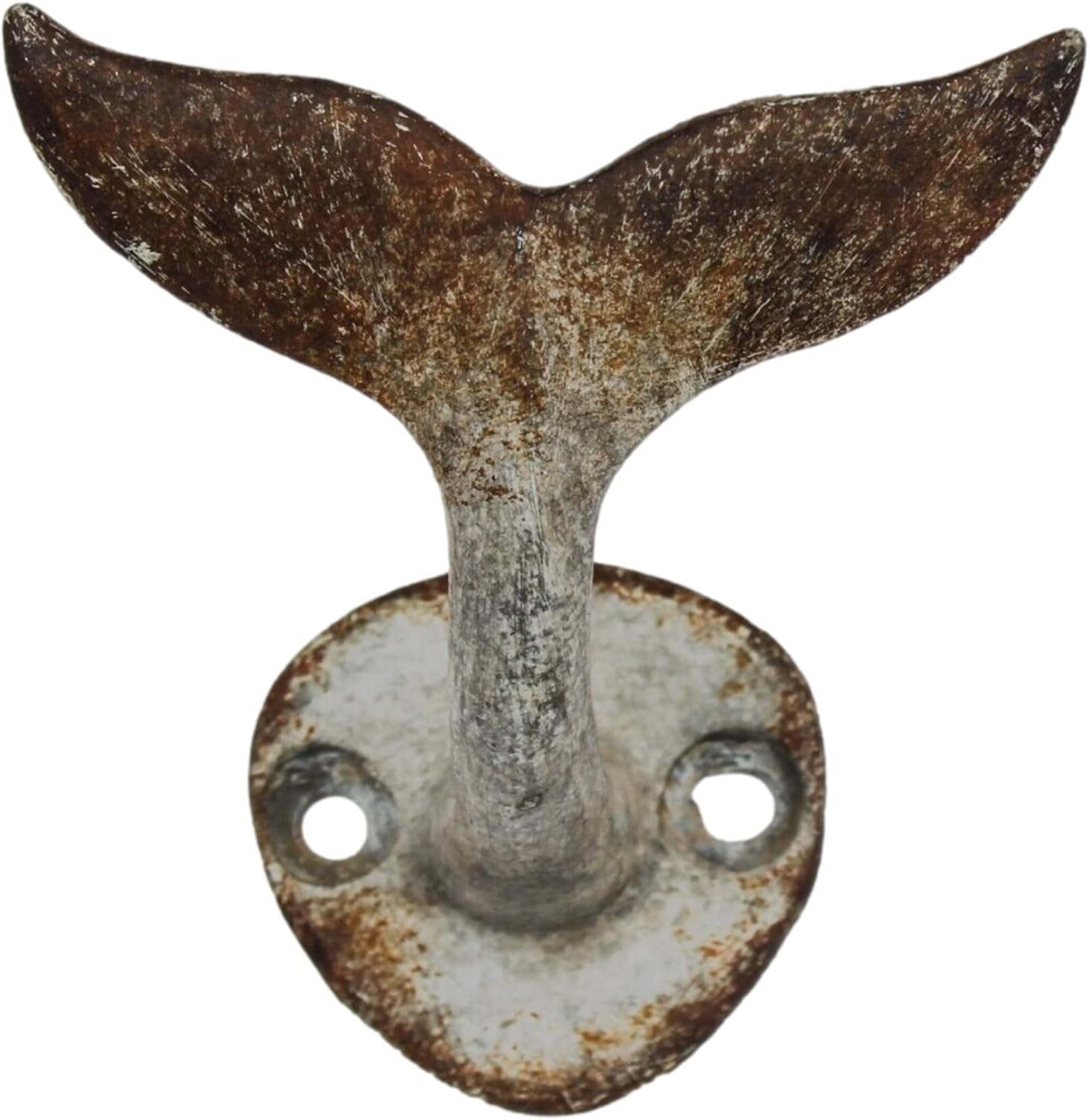 Fyne-Finds Metal Wall Hook Whale Nautical Fish Tail Hook Scarf Leads ...