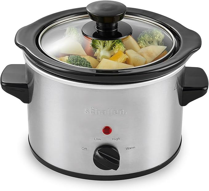 Schallen Stainless Steel Stew and Stir Slow Cooker Cooking Machine ...