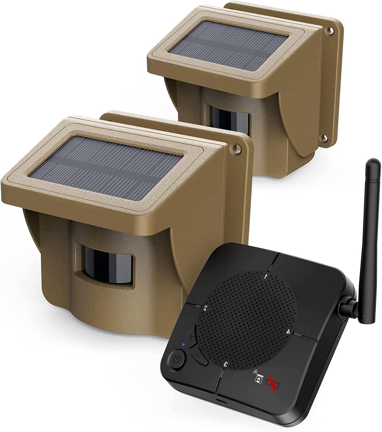 CAMCAMP Driveway Alarm,1/2Mile Long Range Motion Sensor Alert System ...