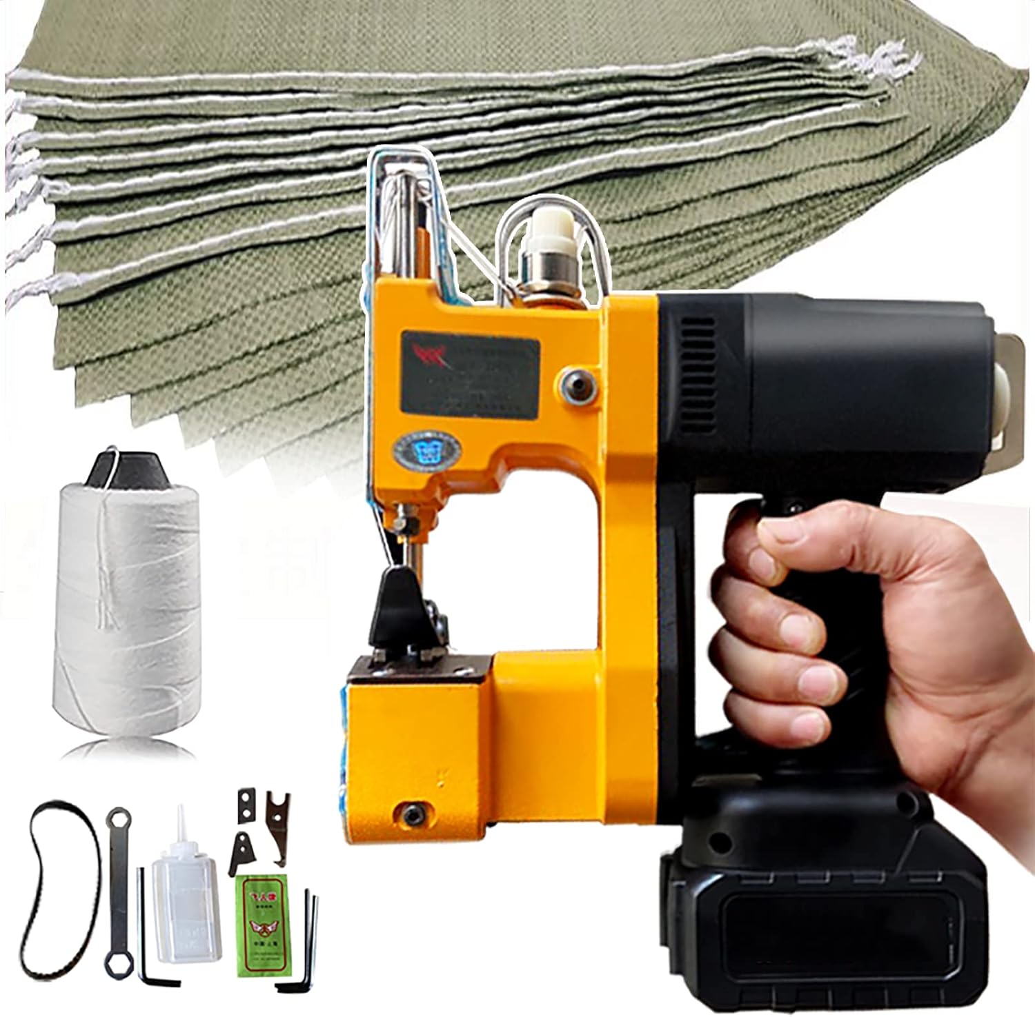 Bag Closer Closing Machine, Bag Stitcher Machine / Portable Electric ...