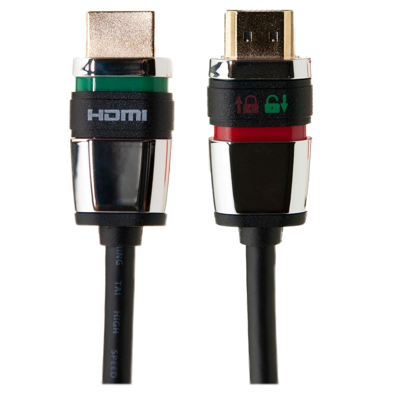 Amazon.com: Cable Central LLC Locking HDMI Cable, High Speed with ...