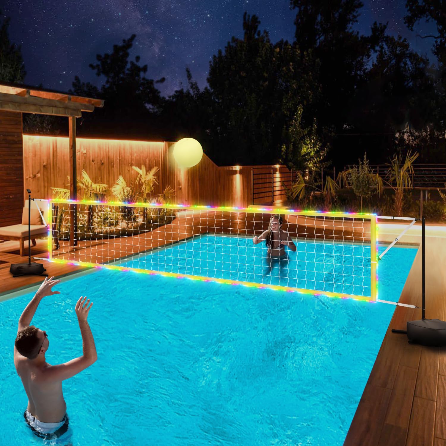 Snapklik.com : Pool Volleyball Net Set