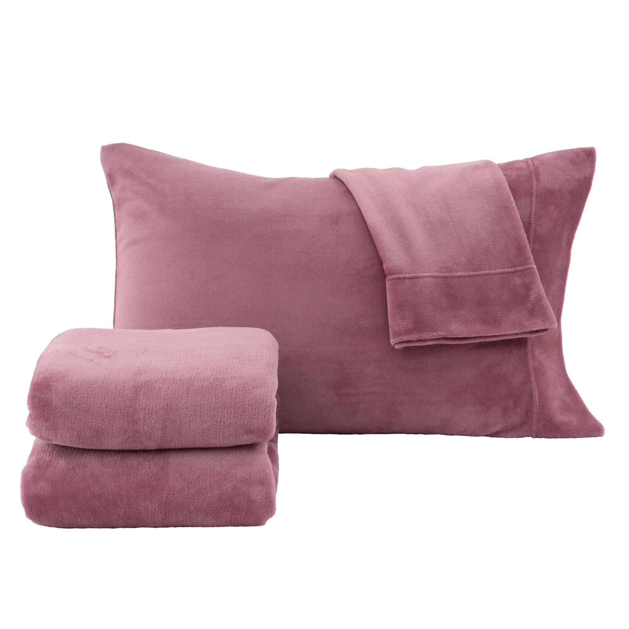 Amazon.com: Great Bay Home Extra Soft Velvet Plush King Micro Fleece ...