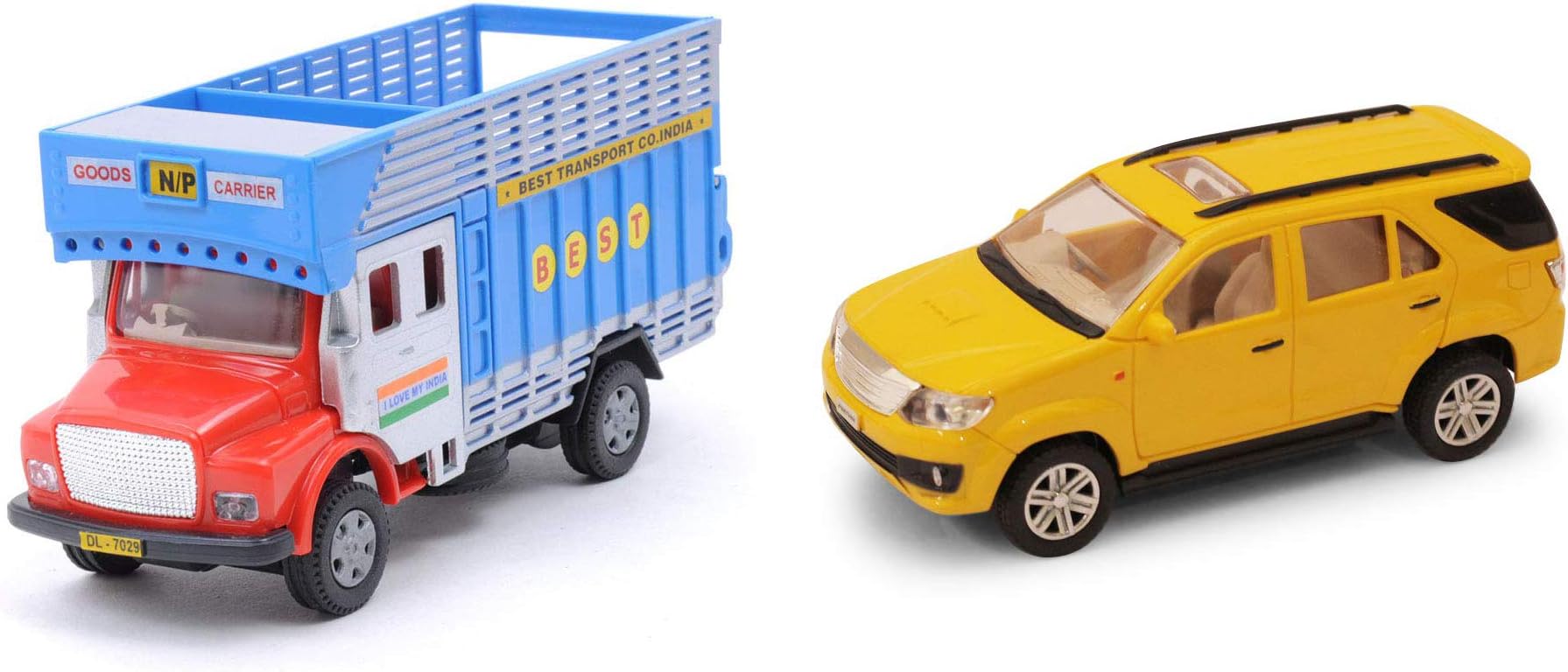 Centy Toys Public Truck - (Color May Vary) & Fortuner, Assorted Combo ...