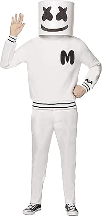 Spirit Halloween Adult Marshmello Costume - L: Buy Online at Best Price ...