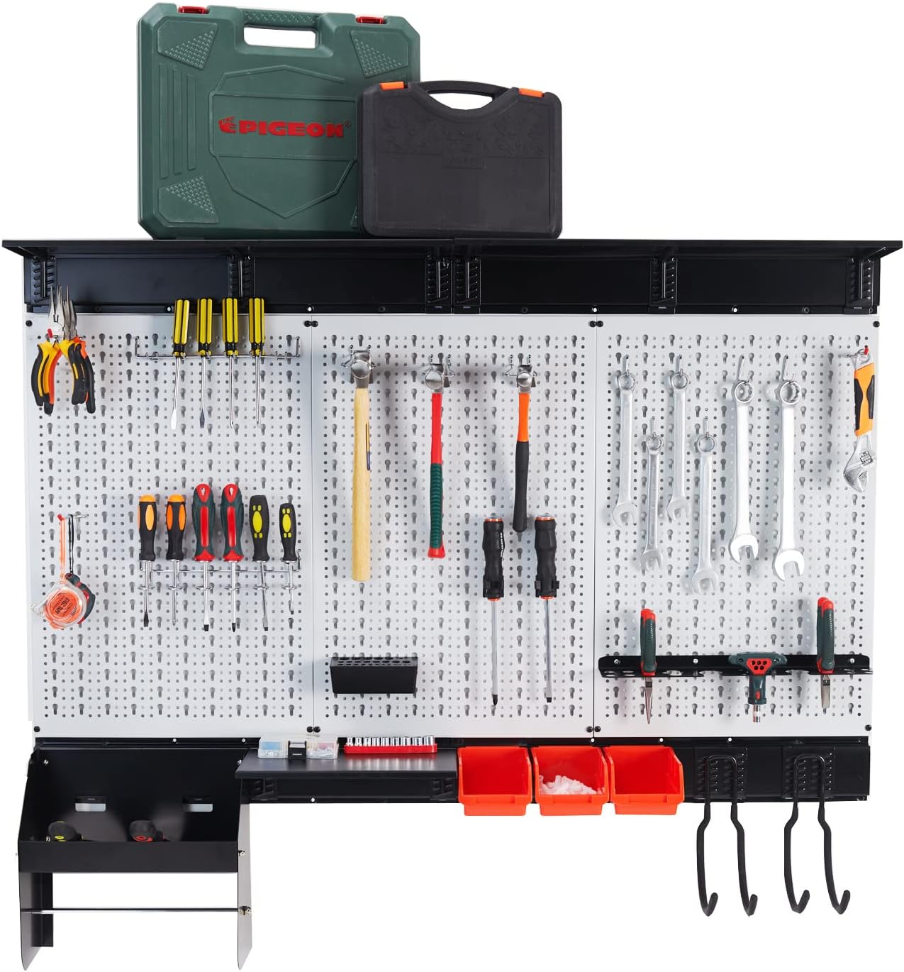 Amazon.com: Ultrawall Garage Peboard Storage Organizer System, 48x36 ...