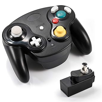 Amazon.com: Veanic 2.4G Wireless Gamecube Controller Gamepad Gaming ...