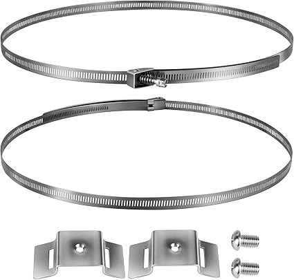 Amazon.com: Double Adjustable Sign Mounting Bracket for Larger Poles,4 ...