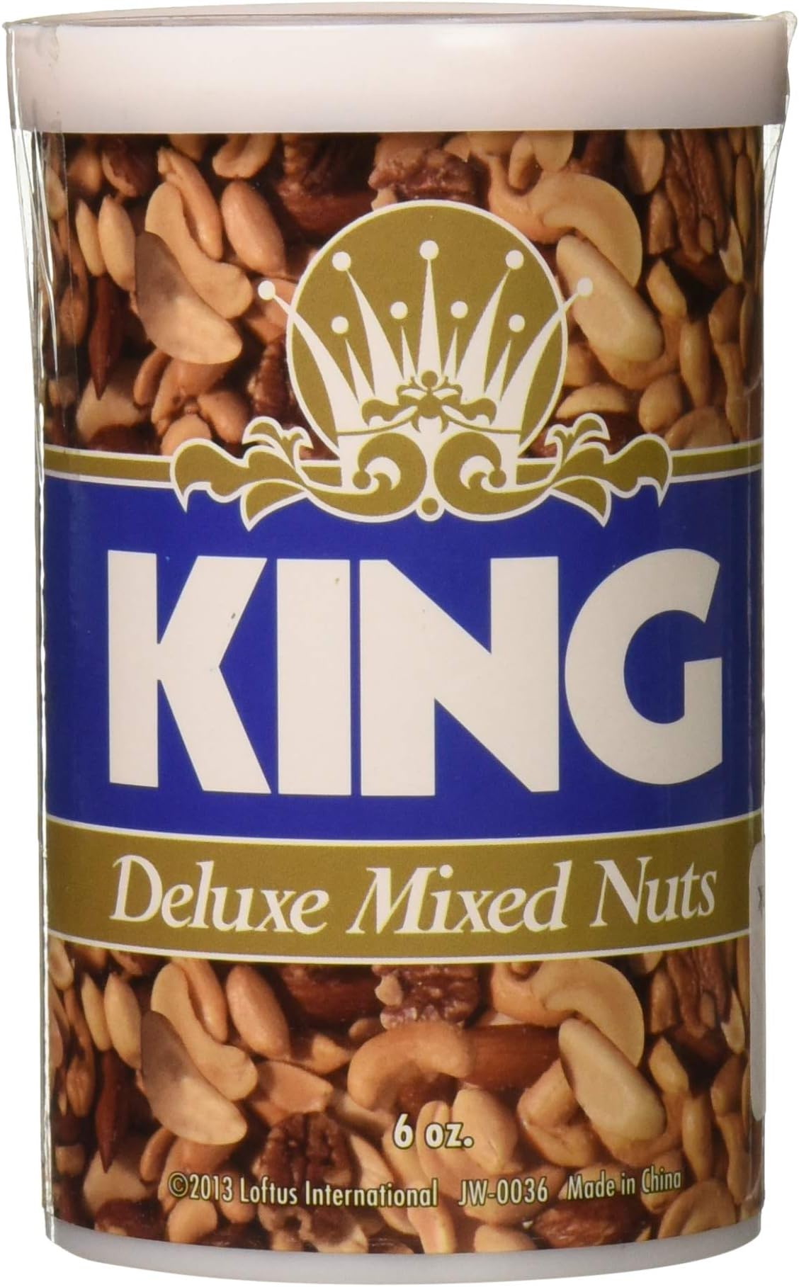 Amazon.com: Loftus Three Snakes in a Can - King Deluxe Mixed Nuts Prank ...
