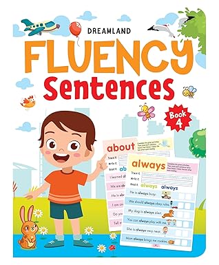 Fluency Sentences Book 4 for Kids Age 4–8 | Learn High-Frequency Words ...
