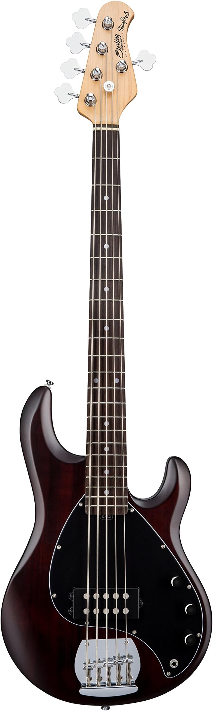 Amazon.com: Sterling By Music Man StingRay RAY4HH Bass Guitar - Stealth ...