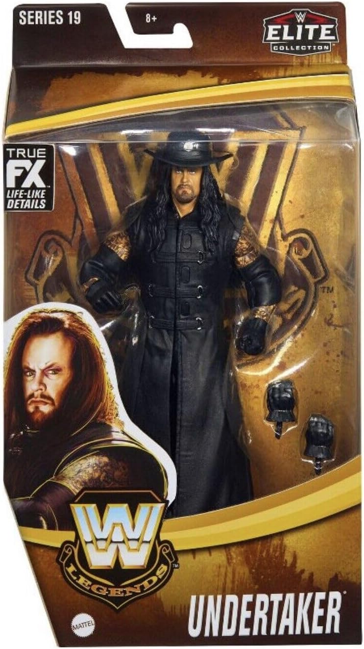 Amazon.com: WWE Elite Collection The Undertaker Figura de acción ...