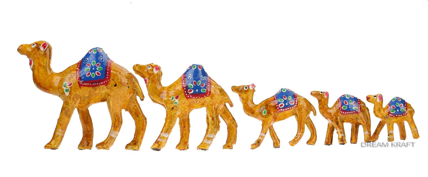 Buy DreamKraft Paper Mache Camel Showpiece for Home Decor, Table Decor ...