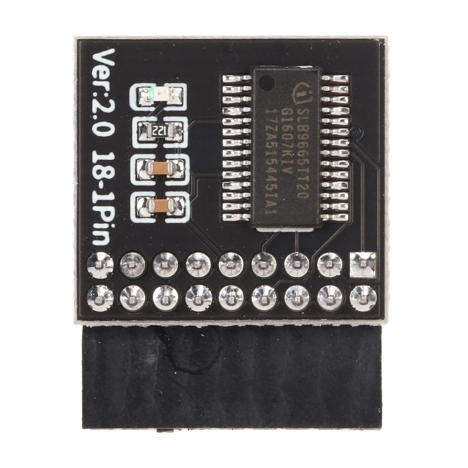 TPM2.0 Encryption Security Module, 18Pin LPC Interface, Remote Card ...