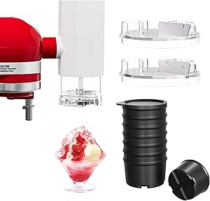 Amazon.com: Shave Ice Attachment for KitchenAid Stand Mixer, Snow Cone ...