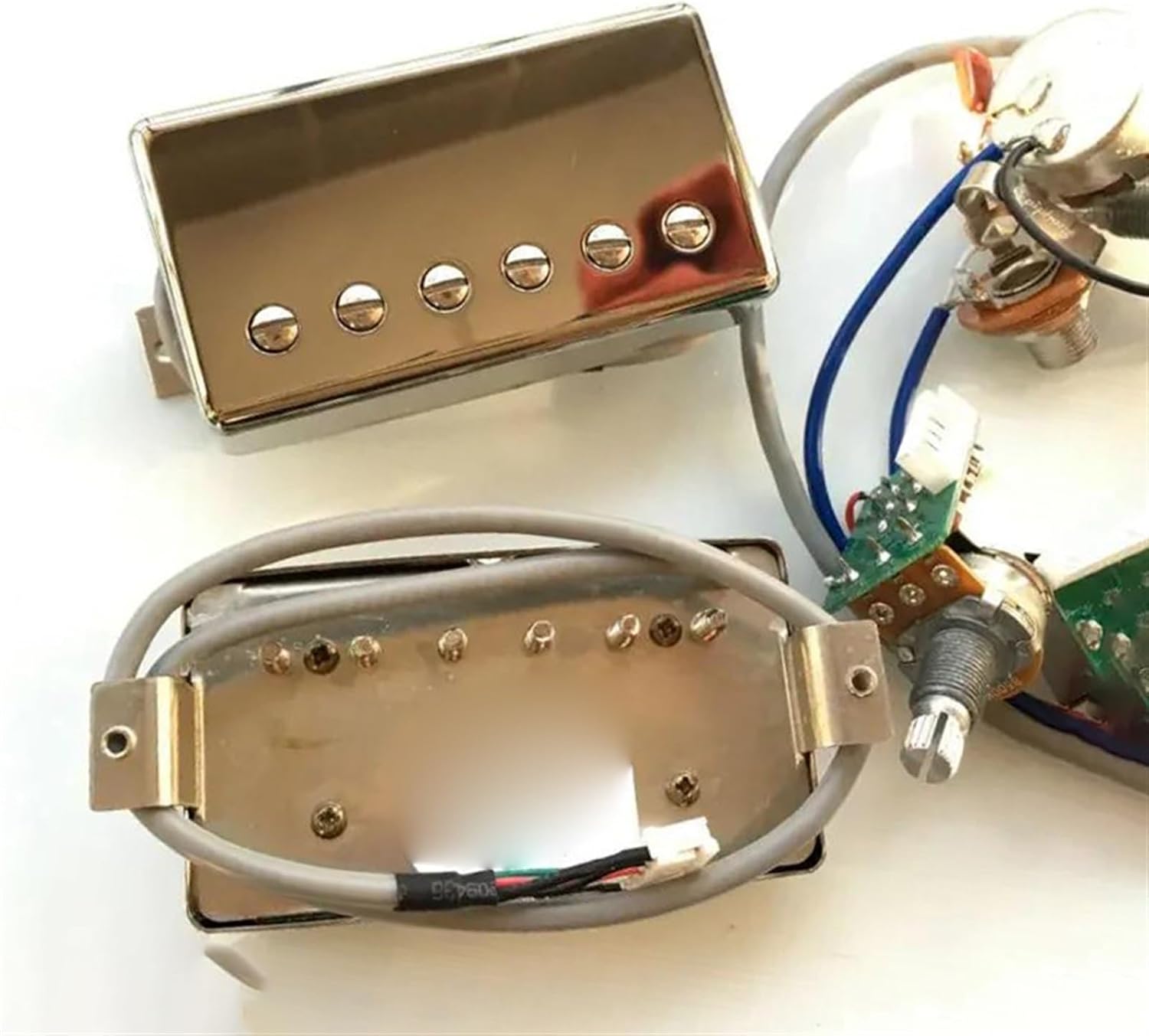 Pre-Wired Pickup Harness Kit 1 Set Electric Guitar Humbucker Pickups ...